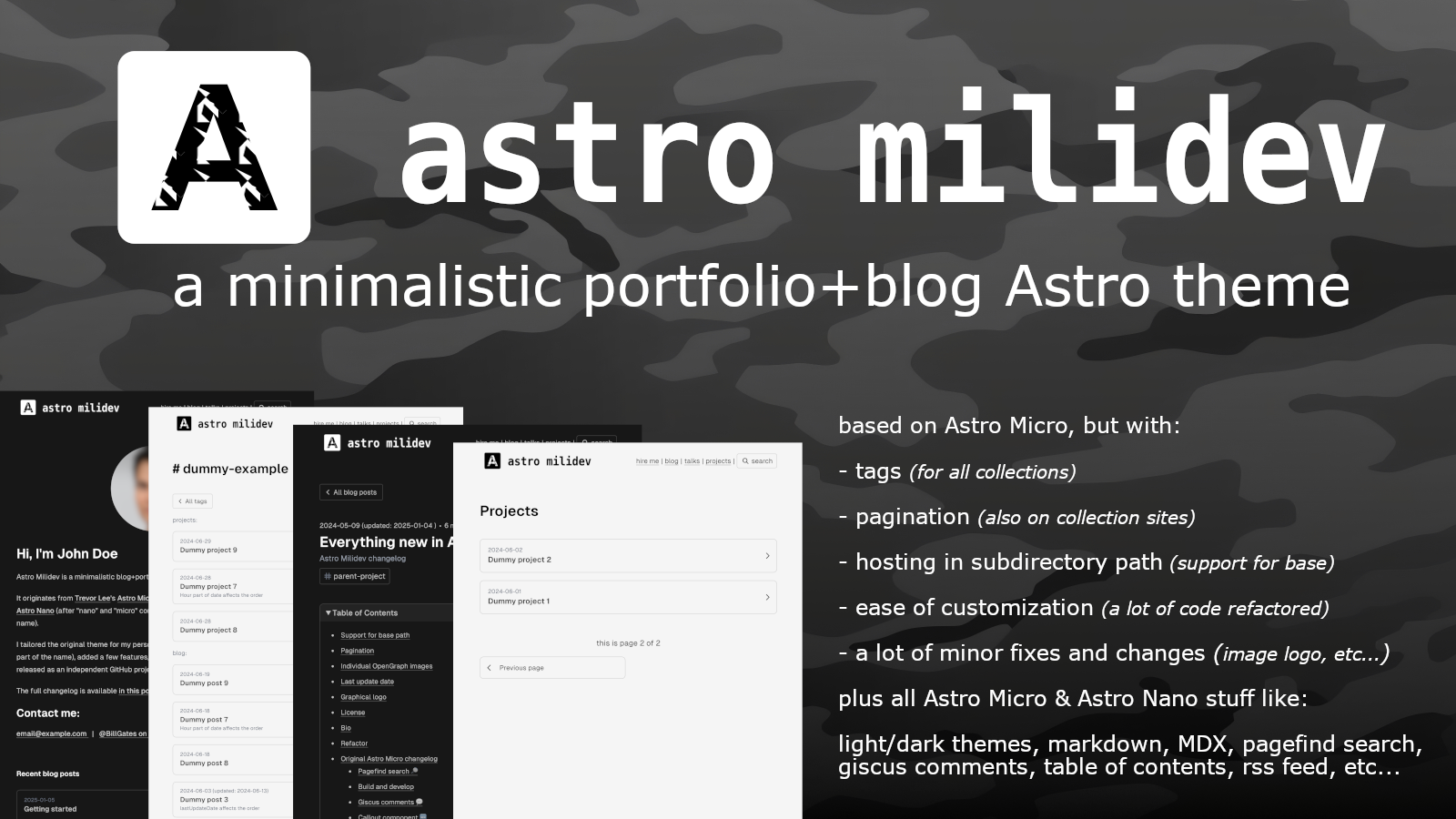 Astro Milidev - Astro Milidev